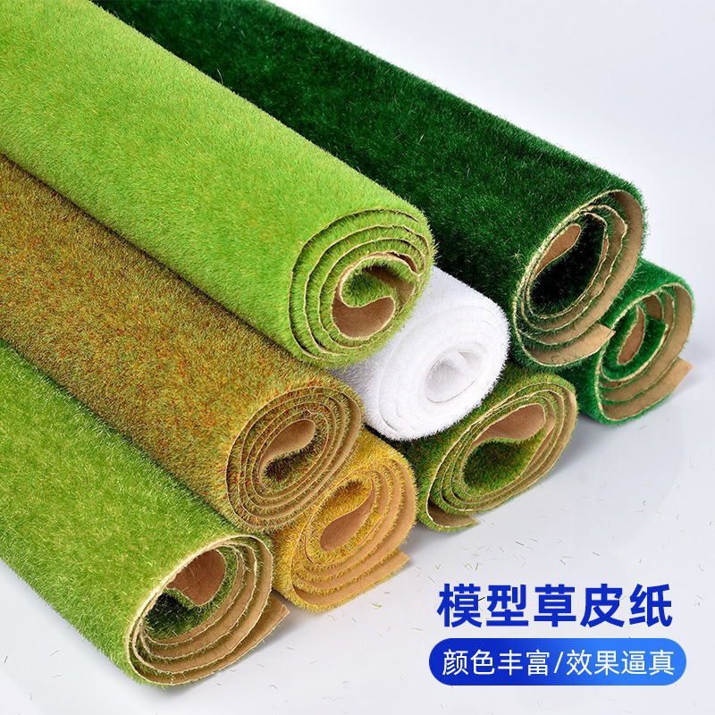 Building sand table model scene material turf DIY | Shopee Malaysia