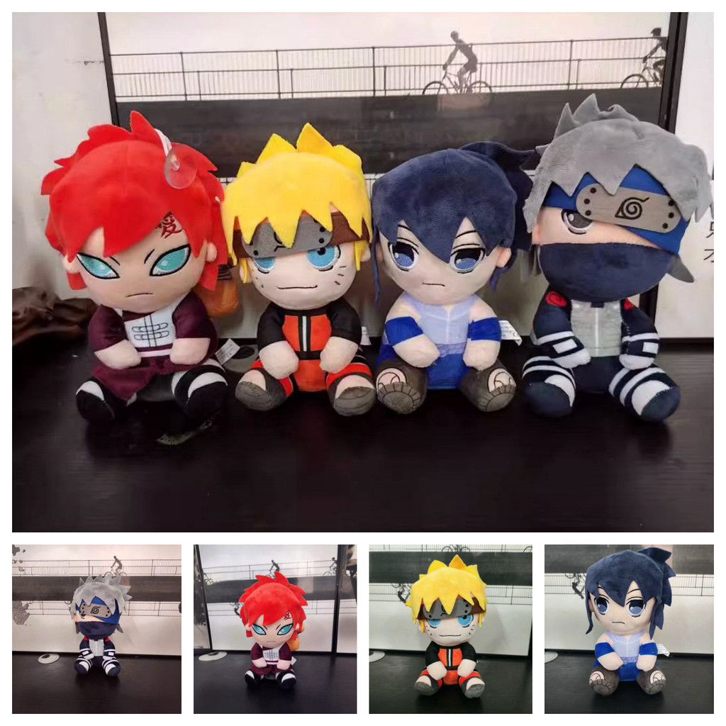 Naruto watak klasik duduk boneka Plush hadiah koleksi untuk peminat ...