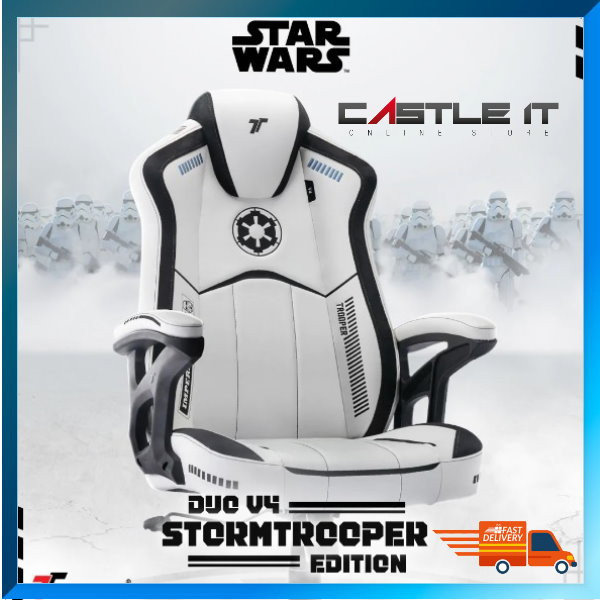 READY STOCK TTRacing Duo V4 Stormtrooper Edition Star Wars Gaming Chair ...