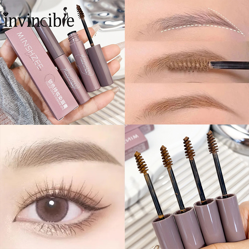 Liquid Dyeing Eyebrow Cream Waterproof Natural Lasting Eyebrows Enhance ...