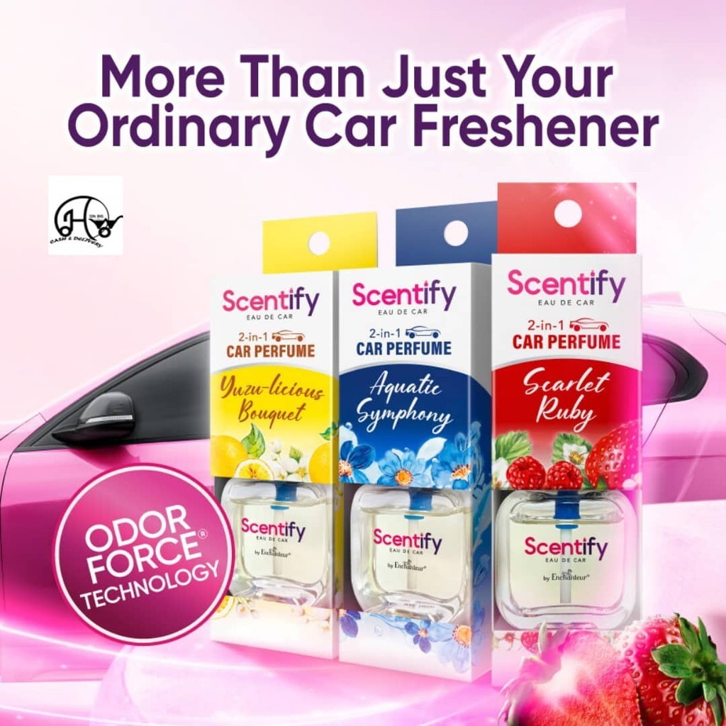 Scentify Eau De Car Scarlet Ruby 14ml-By ENCHANTEUR | Shopee Malaysia