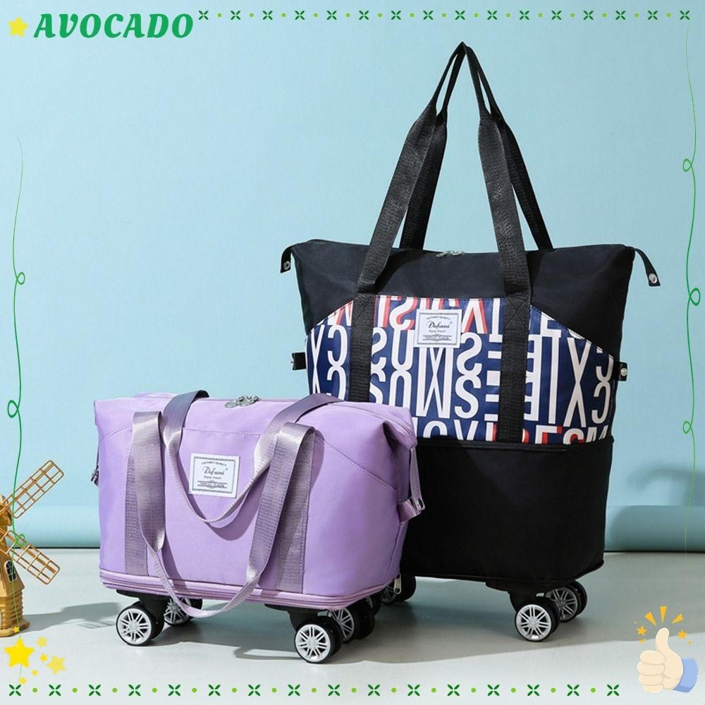 AVOCADD Expandable Foldable Duffle Bag, Multiple Pocket Foldable ...