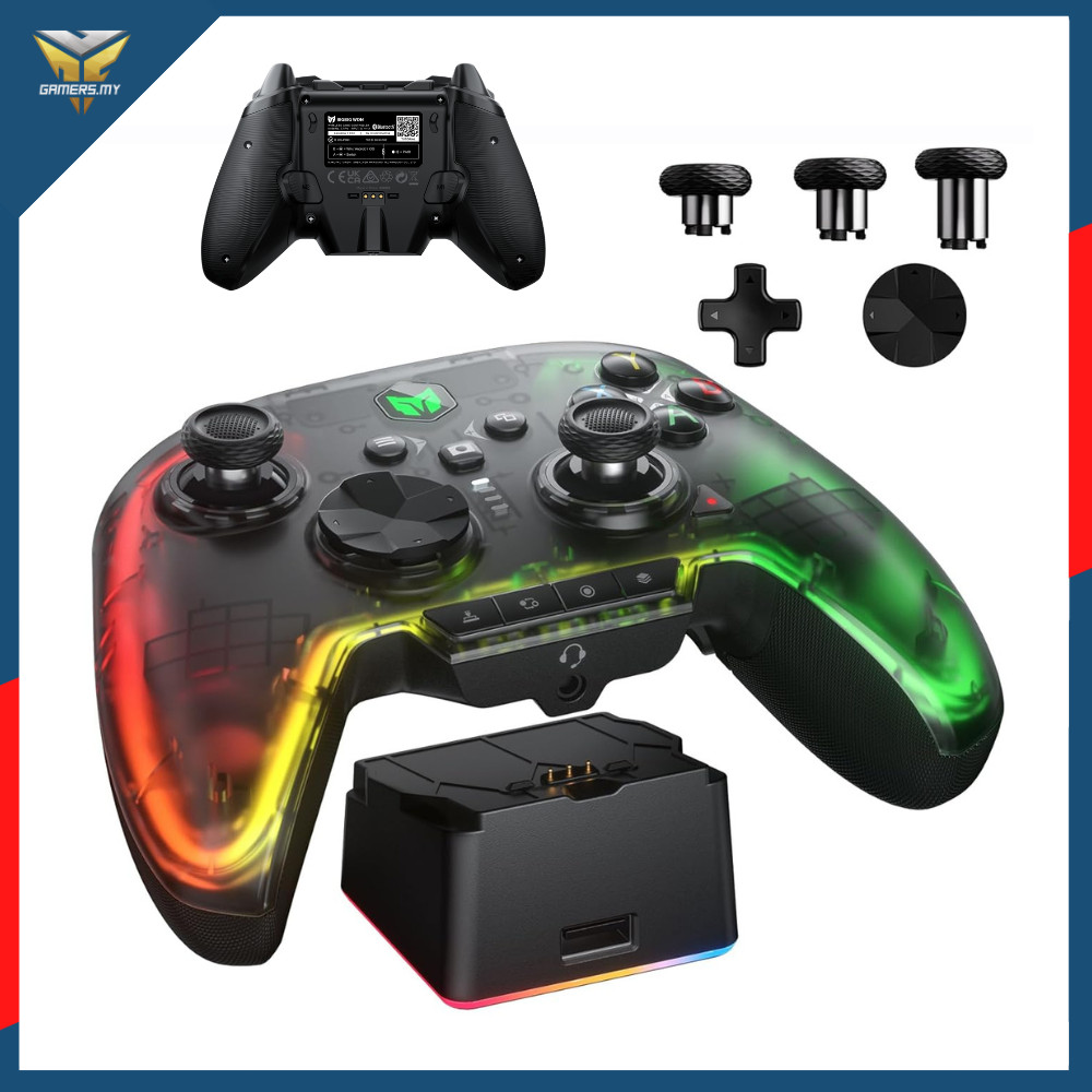 BigBigWon Rainbow 2 Pro Gamepad Controller with Elite Package with ...