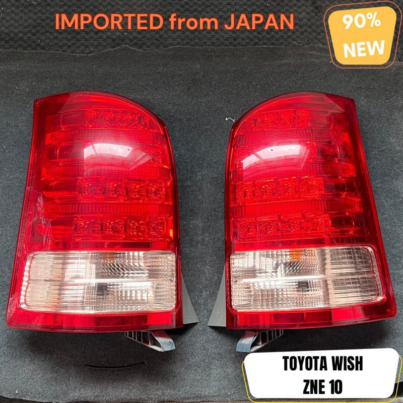 🇯🇵 ORIGINAL TOYOTA WISH LEGEND ZNE10 ZNE14 ANE10 ANE11 NFL TAIL LAMP ...