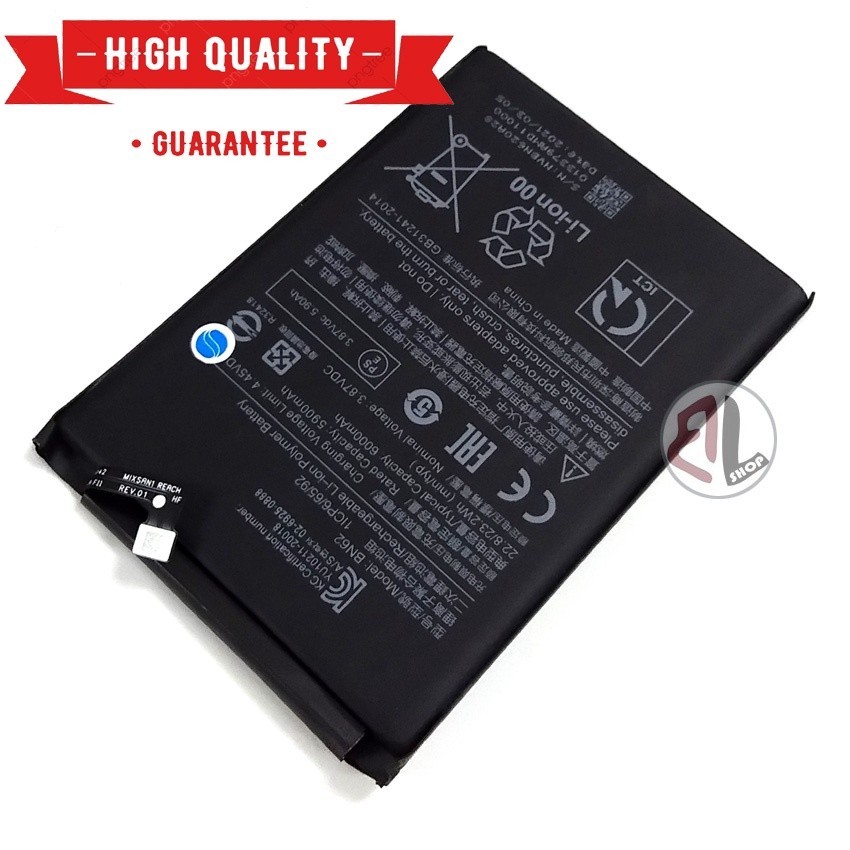 Xiaomi Redmi 9T /Mi POCO M3 Model: BN62 Battery 5900mAh | Shopee Malaysia