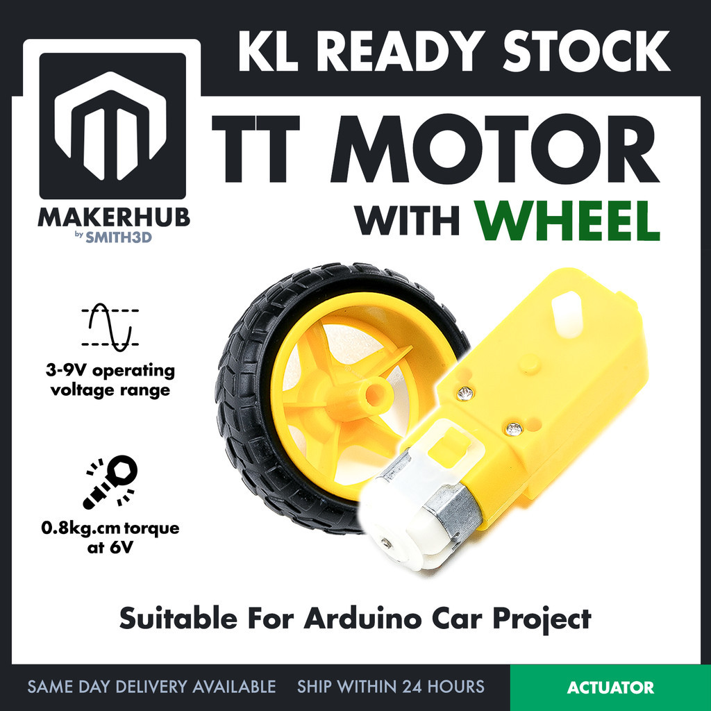 200RPM TT MOTOR With 68mm Wheel 3V 5V 6V 9V Motor Plastic Gear Motor ...