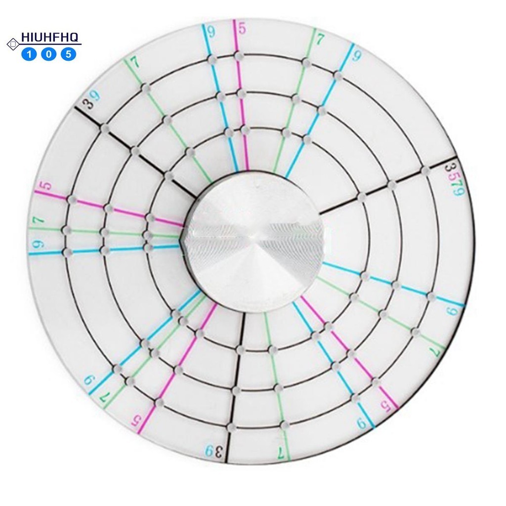 Pottery Clay Divider Tools Equal Circle Protractor Rotary Disc Ceramic ...