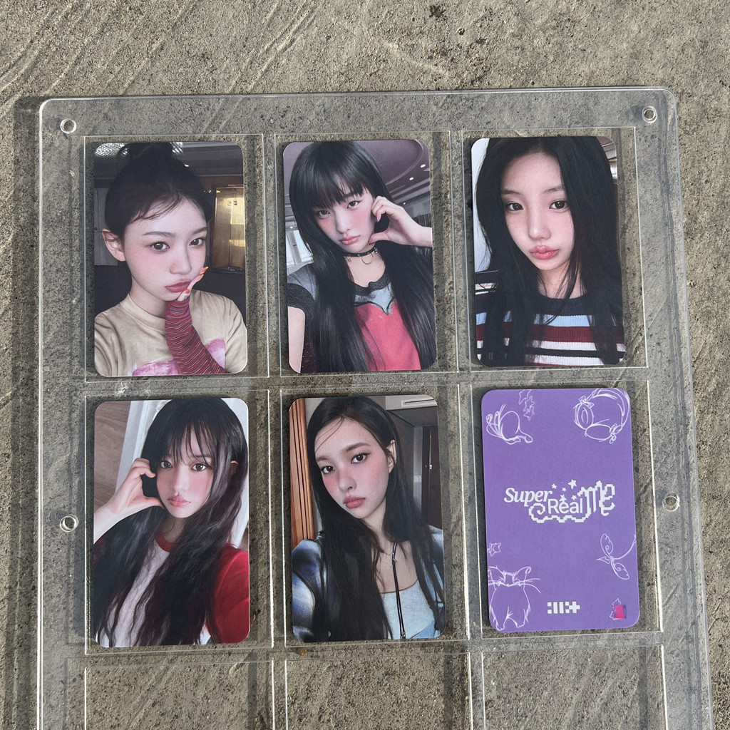 New Kpop Idol ILLIT Photo Card Super Real Me Album Random Card | Shopee ...