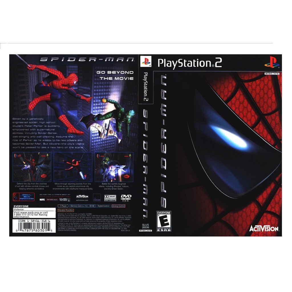 🔥PS2 Games CD DVD 🔥PS2 Spiderman (DVD Game) | Shopee Malaysia