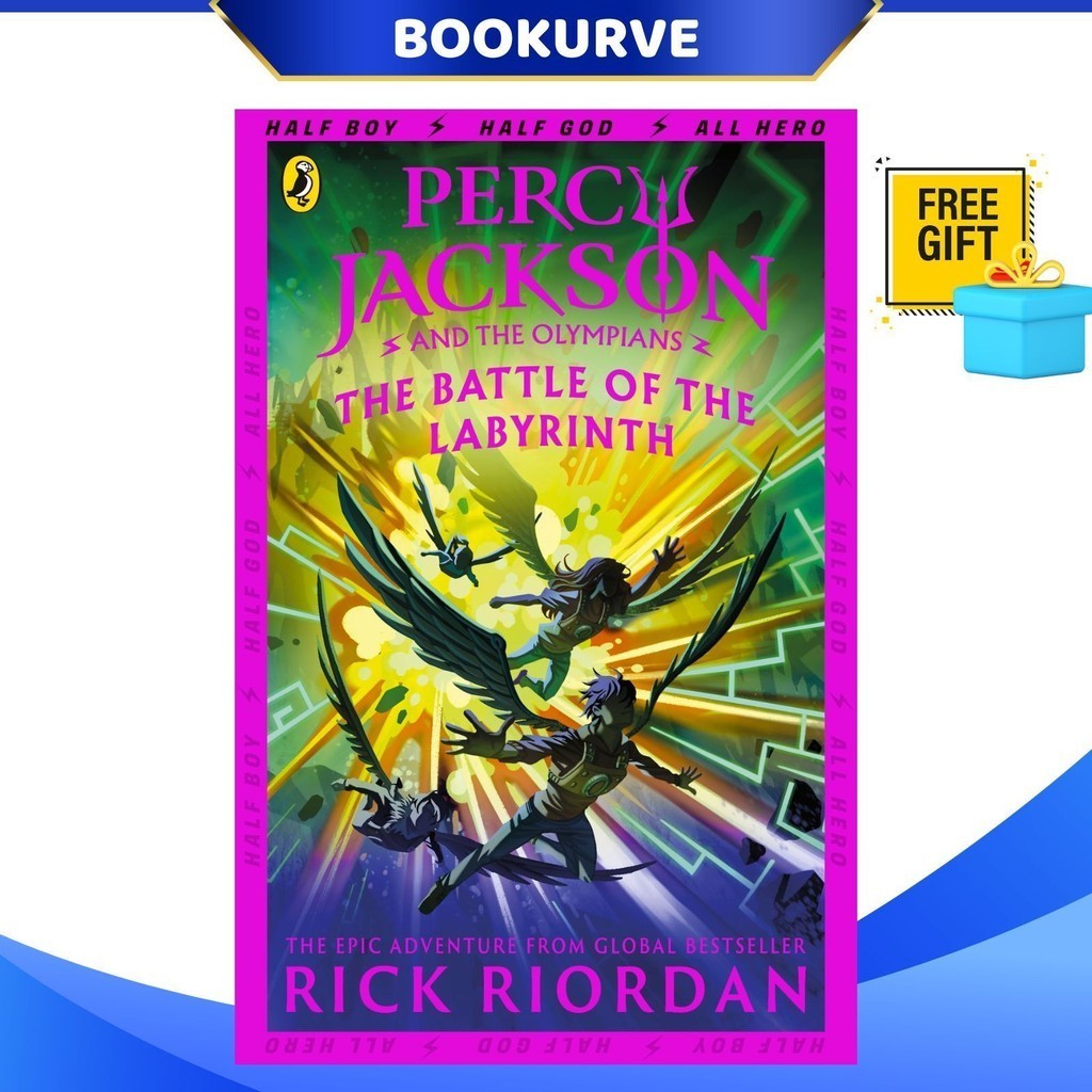 Percy Jackson and the Battle of the Labyrinth by Rick Riordan |Book 4 ...