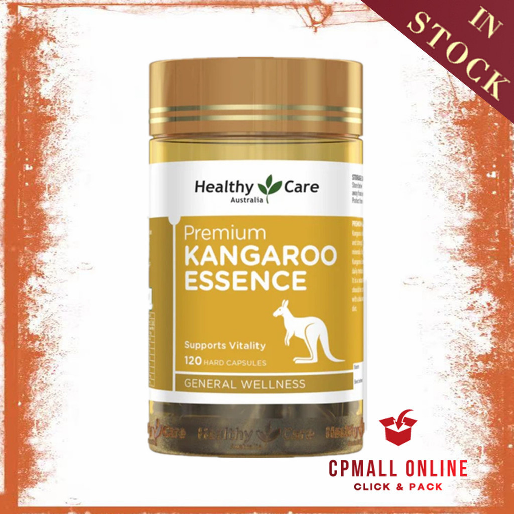 [Expiry Date: 07/2027] Healthy Care 袋鼠精 Kangaroo Essence ( 120 Capsules ...