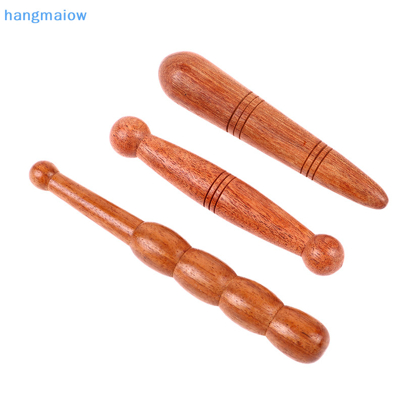 {hangmaiow} Foot Hand Massager Stick Tools Wood Health Therapy Body ...