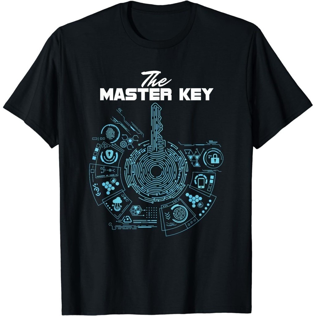 Lockpick Lock Picker Lock Picking Locksmith The Master Key T-Shirt ...
