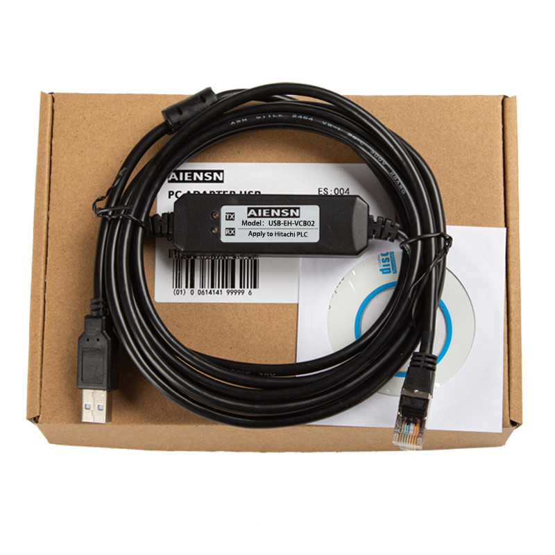 Usb-eh-vcb02 for hitachi EH Series PLC Programming Cable Computer Data ...