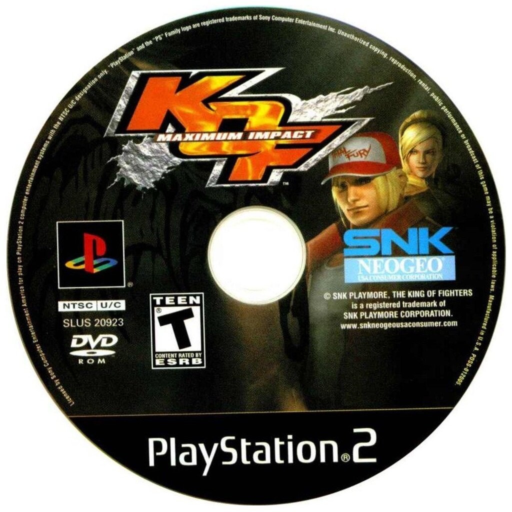 🔥PS2 Games CD DVD 🔥PS2 KOF - King of fighter maximum impact (Dvd Game ...