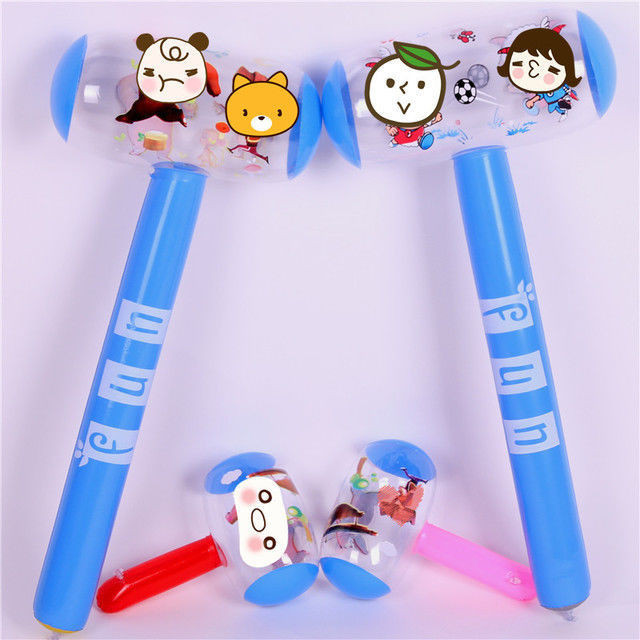 Pvc Children's Toys Inflatable Hammer with Bells Can Call Inflatable ...