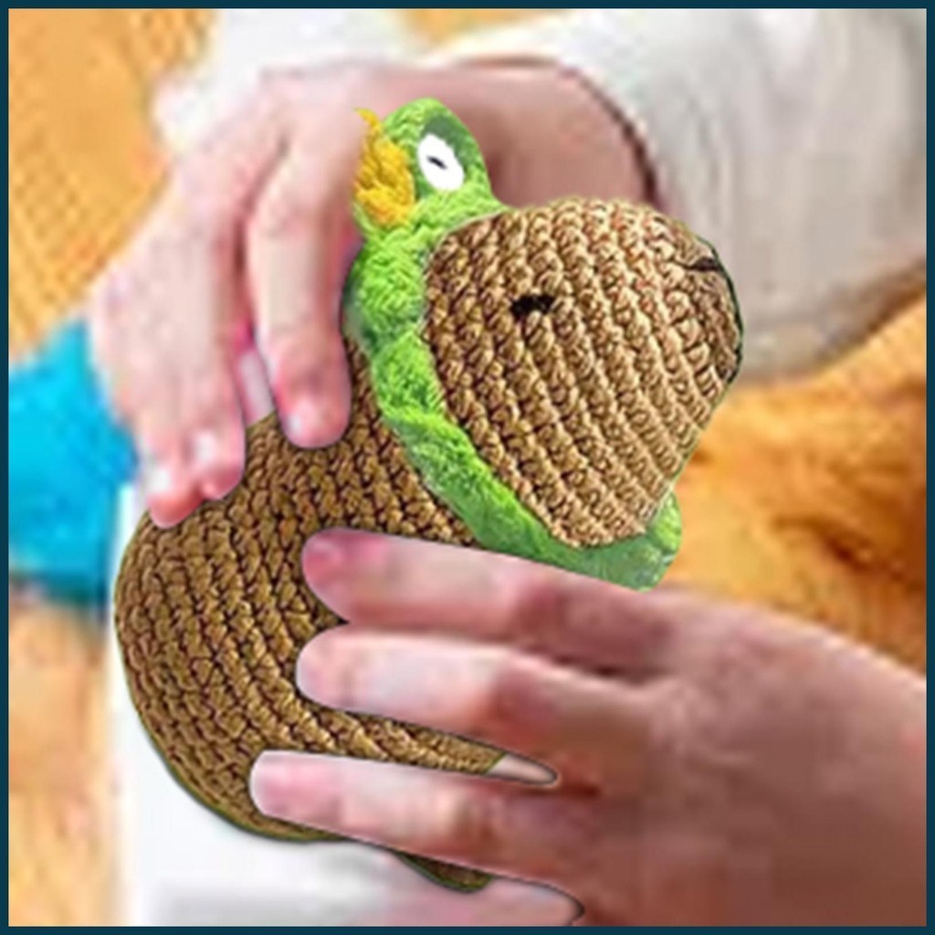 Crochet Animal Knitting Kit Capybara Beginners Crochet Set Capybara ...