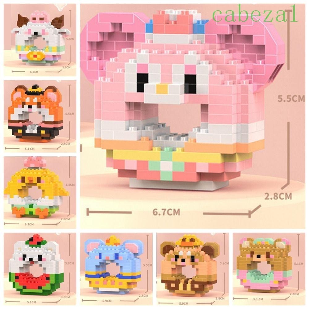 CABEZA Stellalou Building Block, Donuts Character ShellieMay Building ...