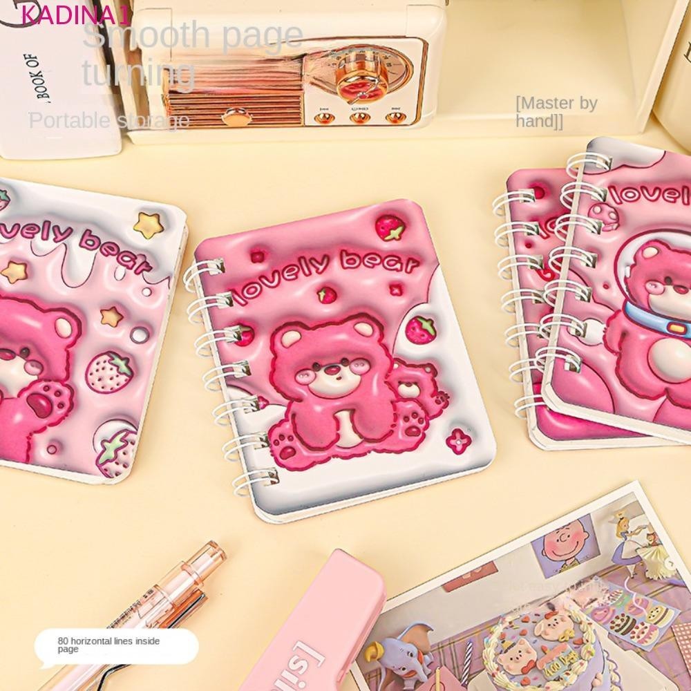 KADINA Cute Rabbit Notepad, Thick and Durable Easy To Carry Cartoon ...