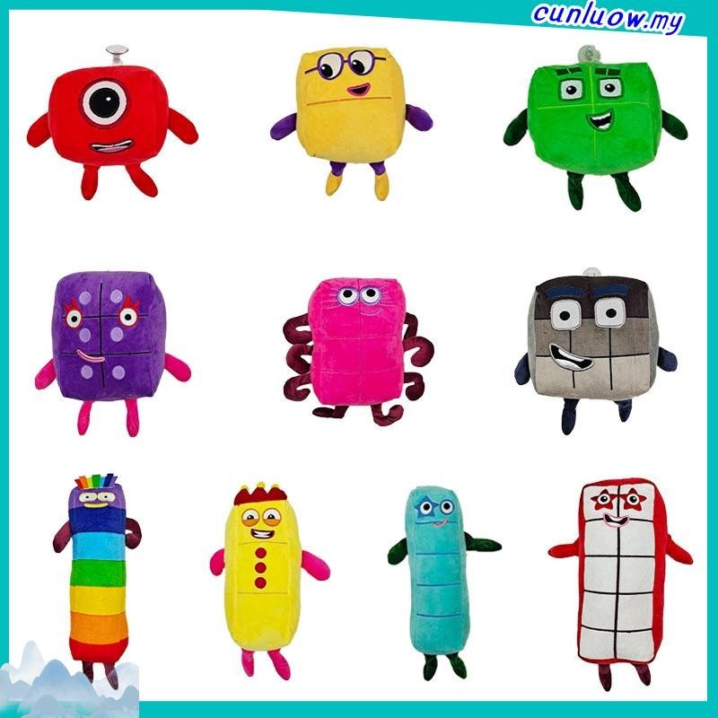 Cute Numberblocks Plush Doll Educational Stuffed Number Blocks Toys ...