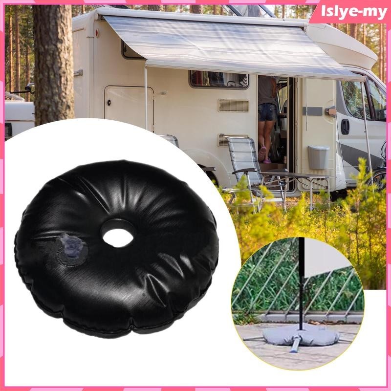 [LslyeMY] Water Weight Bag Windproof Base Foldable Flag Holder Outdoor ...