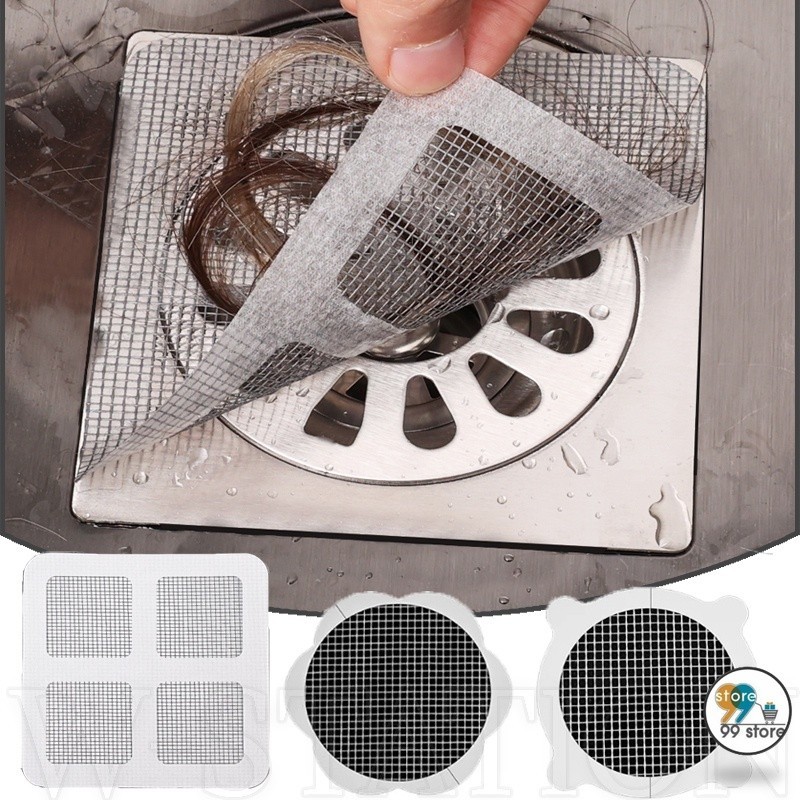 HS Household Drain Filter Sticker / Self-Adhesive Toilet Bathroom ...