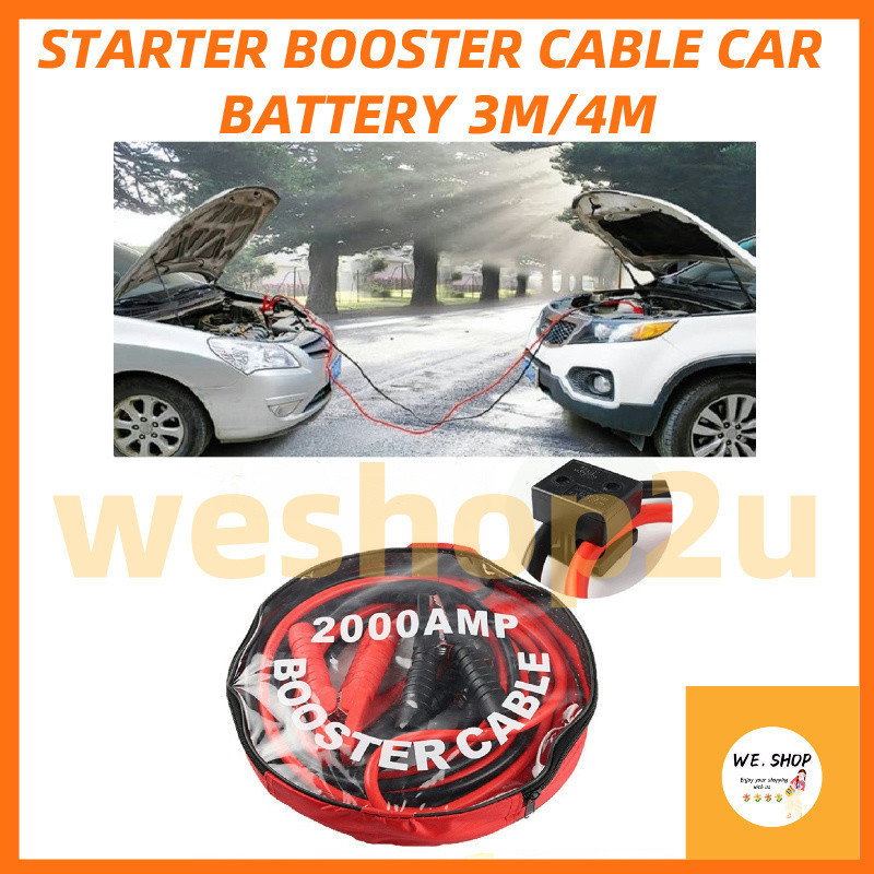 2000AMP 4 meter / 2000AMP 3 meter Starter booster Cable CAR Battery ...