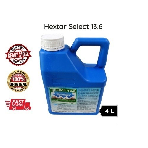 Hextar Select 13.6 Herbicide/ Glyphosate/ Racun Rumput Lalang/ Rumput ...