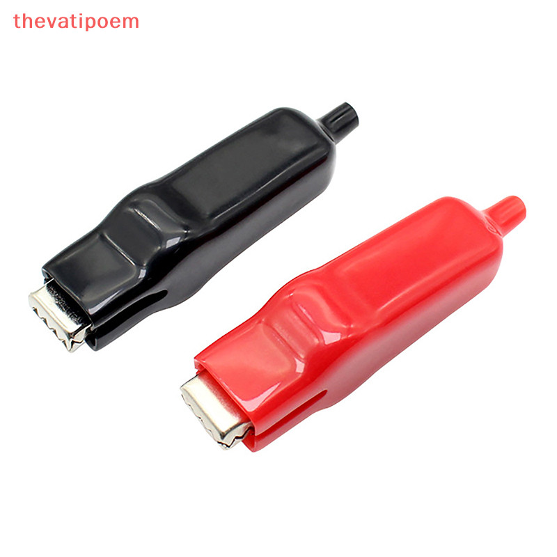 [thevatipoem] Electrical Jumper Wire Test Clip 20A Alligator Clips ...