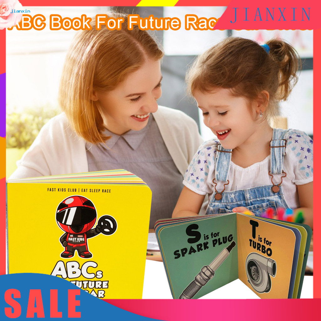 Children Car Abc Book Kids Alphabet Learning Book Fun and Educational ...