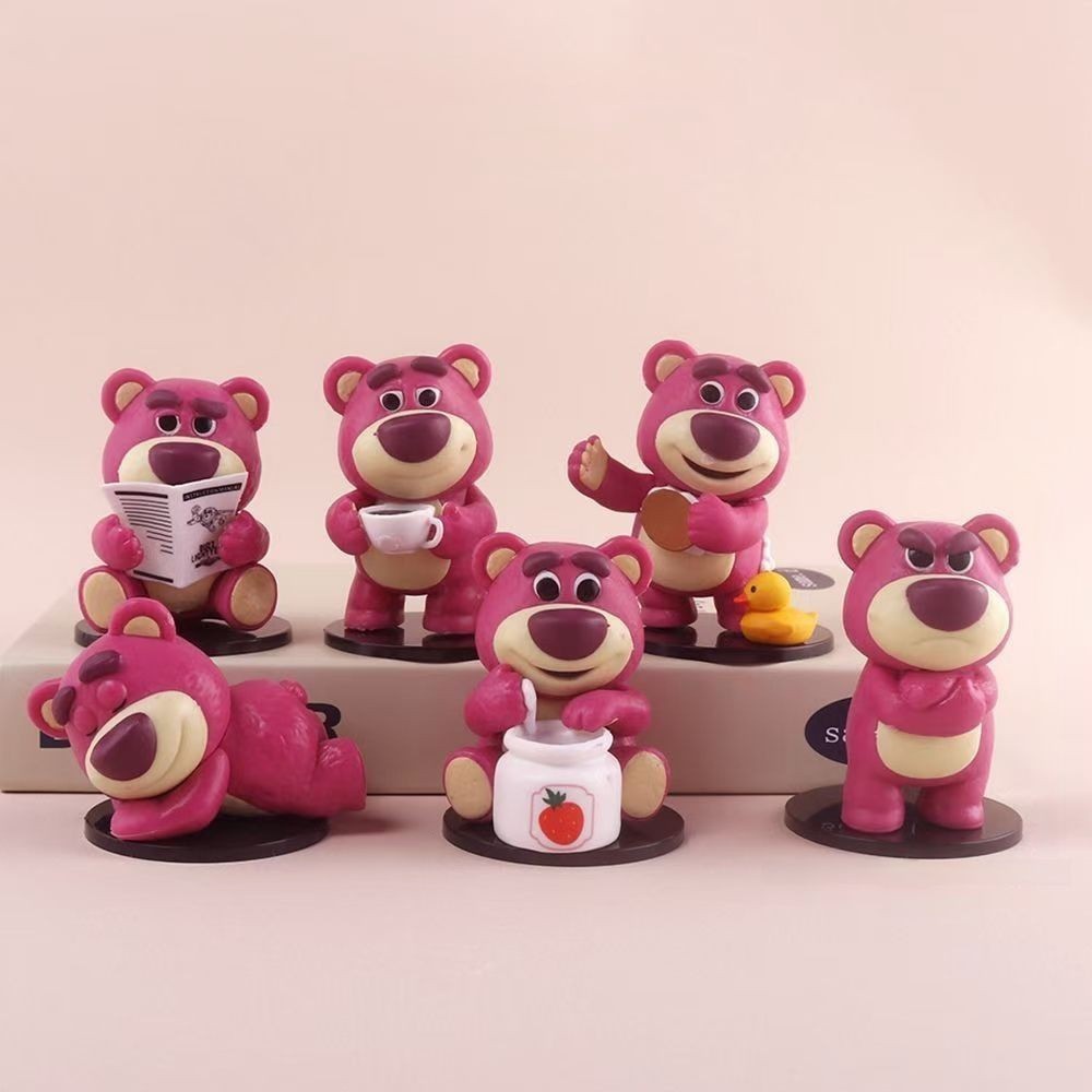 Lotso Blind Box Tea Time Series Desktop Decoration Home Decor Dashboard ...