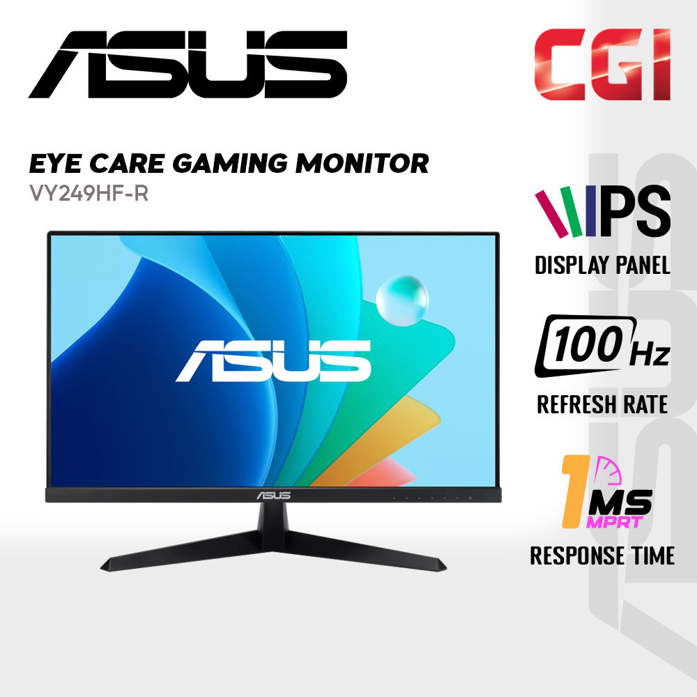 Asus 23.8" VY249HF-R IPS FHD Adaptive Sync 100Hz 1ms Antibacterial ...
