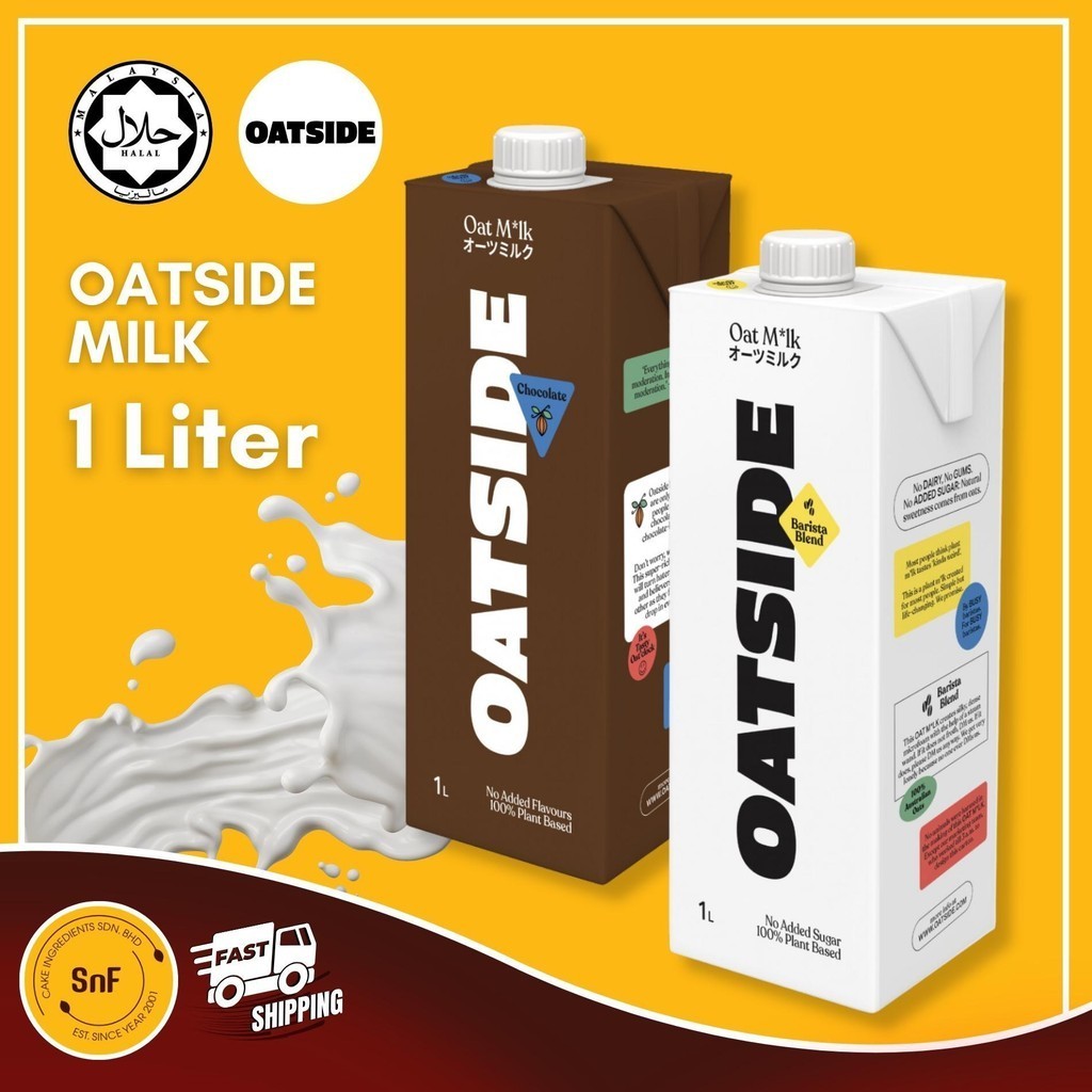 Oatside Milk Oat Milk Barista Blend Plain Oat Milk Chocolate Oat Milk ...