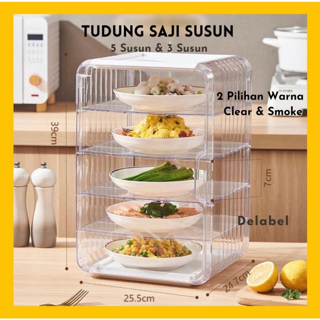 Multipurpose Multi-Storey Food Rack/Food Storage/Serving Hood Premium ...