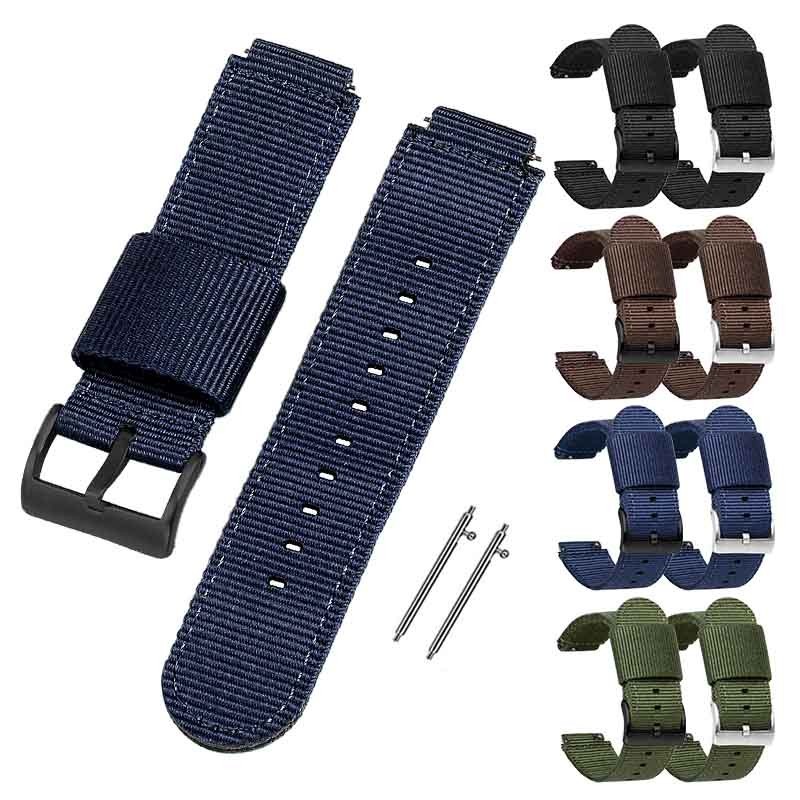 Universal Canvas Nylon Watch Strap for DW5600 GA100 GD100 6900 ...