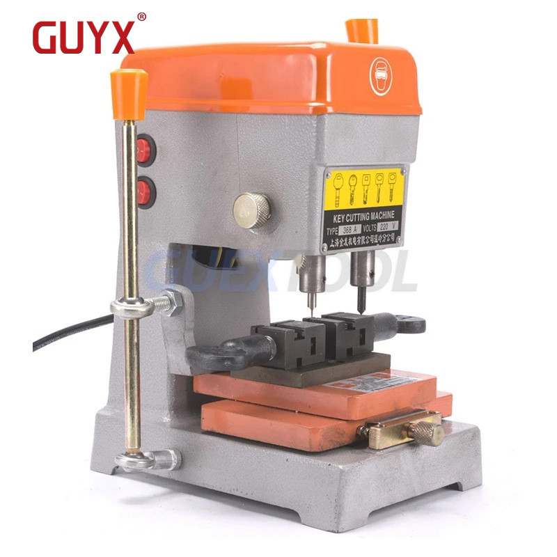 Vertical Key Machine Duplication Machine 368A Manual Punching Inside ...