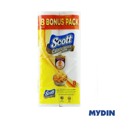 Scott Calorie Light Kitchen Towel (50's x 6R + 2R) | Shopee Malaysia