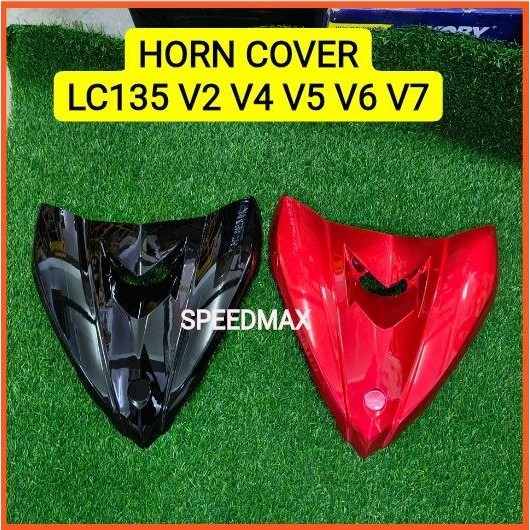 YAMAHA LC135 V2 V4 V5 V6 V7 HORN PANEL COVER HORN RM7 RED / SMX BLACK ...