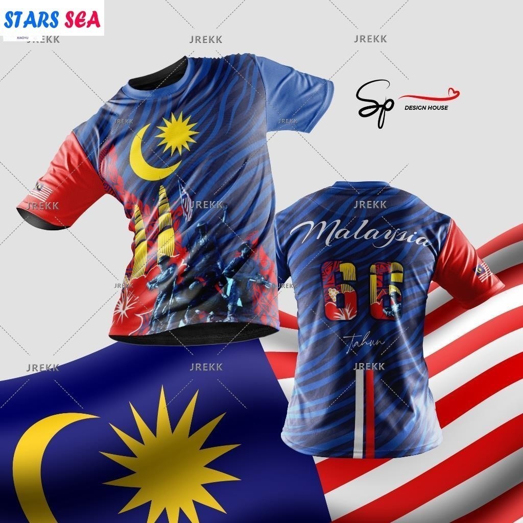 2024 Latest Summer Merdeka 67 Baju Tshirt MERDEKA MALAYSIA JERSEY 2024 ...