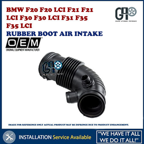 BMW F20 F20 LCI F21 F21 LCI F30 F30 LCI F31 F35 F35 LCI Rubber boot air ...