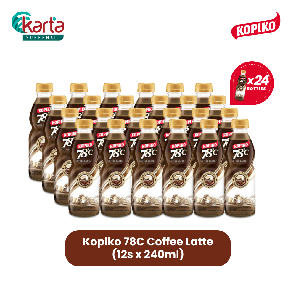 Kopiko 78C Coffee Latte (24s X 240ml) 1 carton | Shopee Malaysia