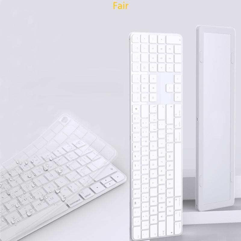Fair Keyboard Skin Wipeable Superb Tactile Feeling Waterproof Anti-Dust ...