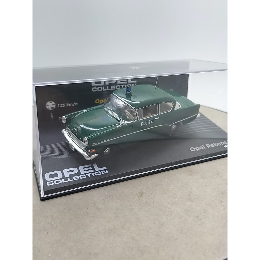 Opel Police Car 1/43 Alloy Car Model, Whole Car Without Any Missing ...