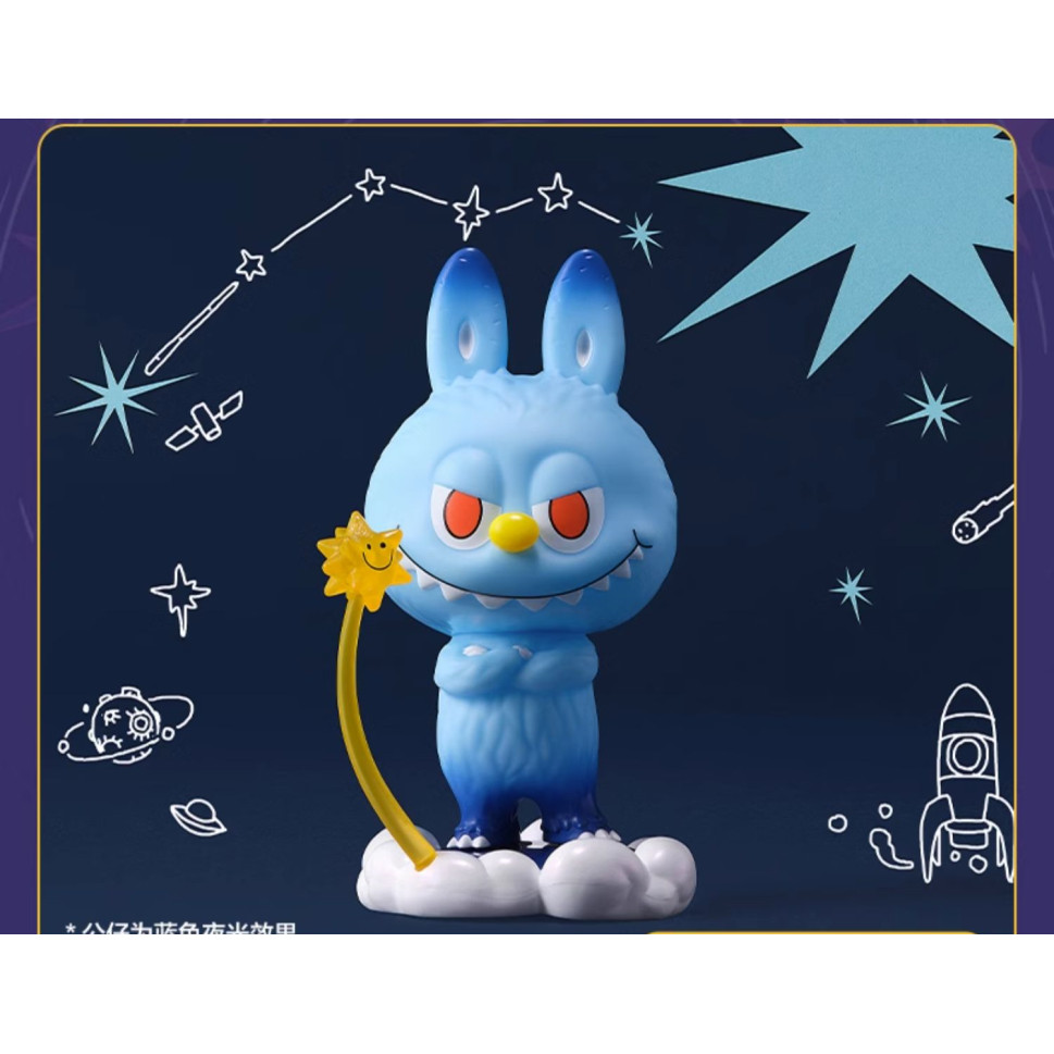 Labubu Constellation Series Mystery Box Ornaments POPMART Bubble Mart LABUBU Figure Clear Box ...