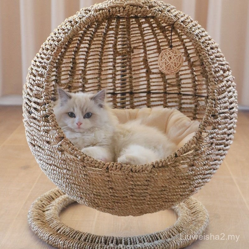 Cat Hanging Hammock Small Apartment Cat Cradle Hanging Basket Cat ...