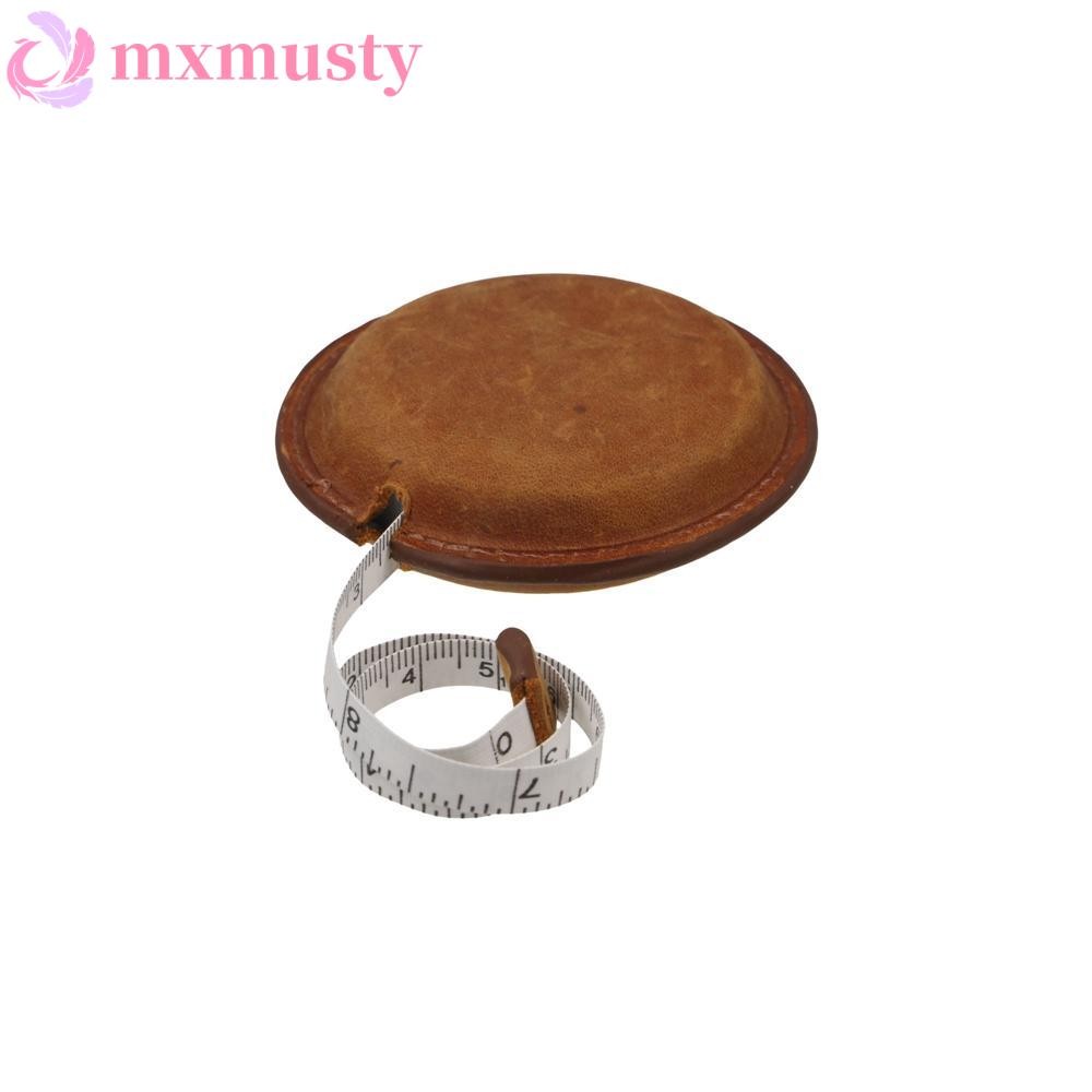 MXMUSTY Pull Ruler, Genuine Leather Handmade Roll Tape Measure, Crazy ...