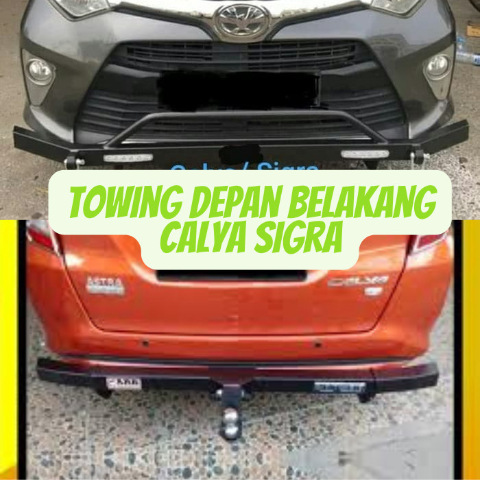 Calya/sigra Car Front and Rear Safety Iron Towing | Shopee Malaysia