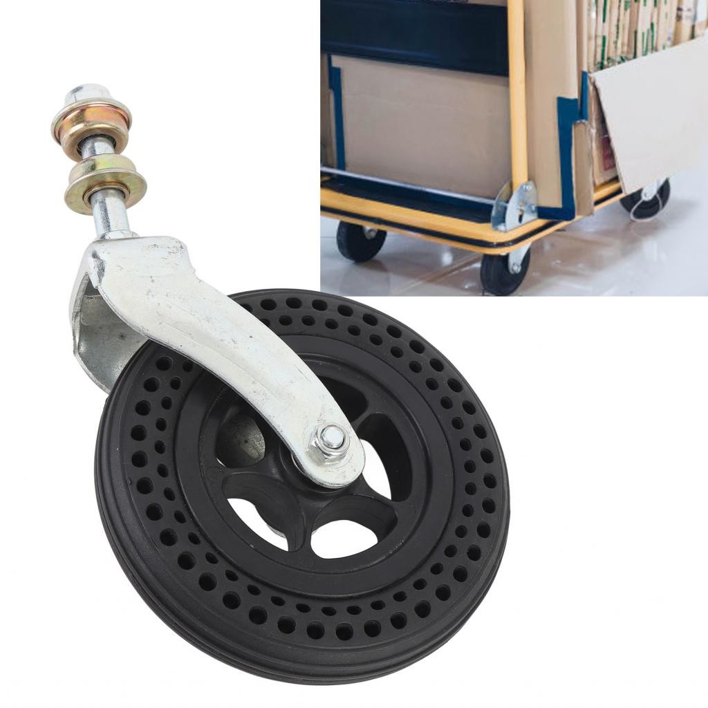 Legendtop 6 Inch Stem Casters Rubber Swivel Caster Wheel Replacement ...