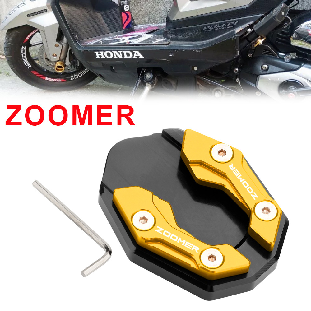 For HONDA Zoomer X Zoomer gen1 gen2 Motorcycle Kick and Pad Side Stand ...