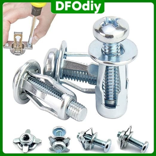 DFOdiy Jack Nuts Screw Anchors Petal Screw Expansion Plugs Expansion ...